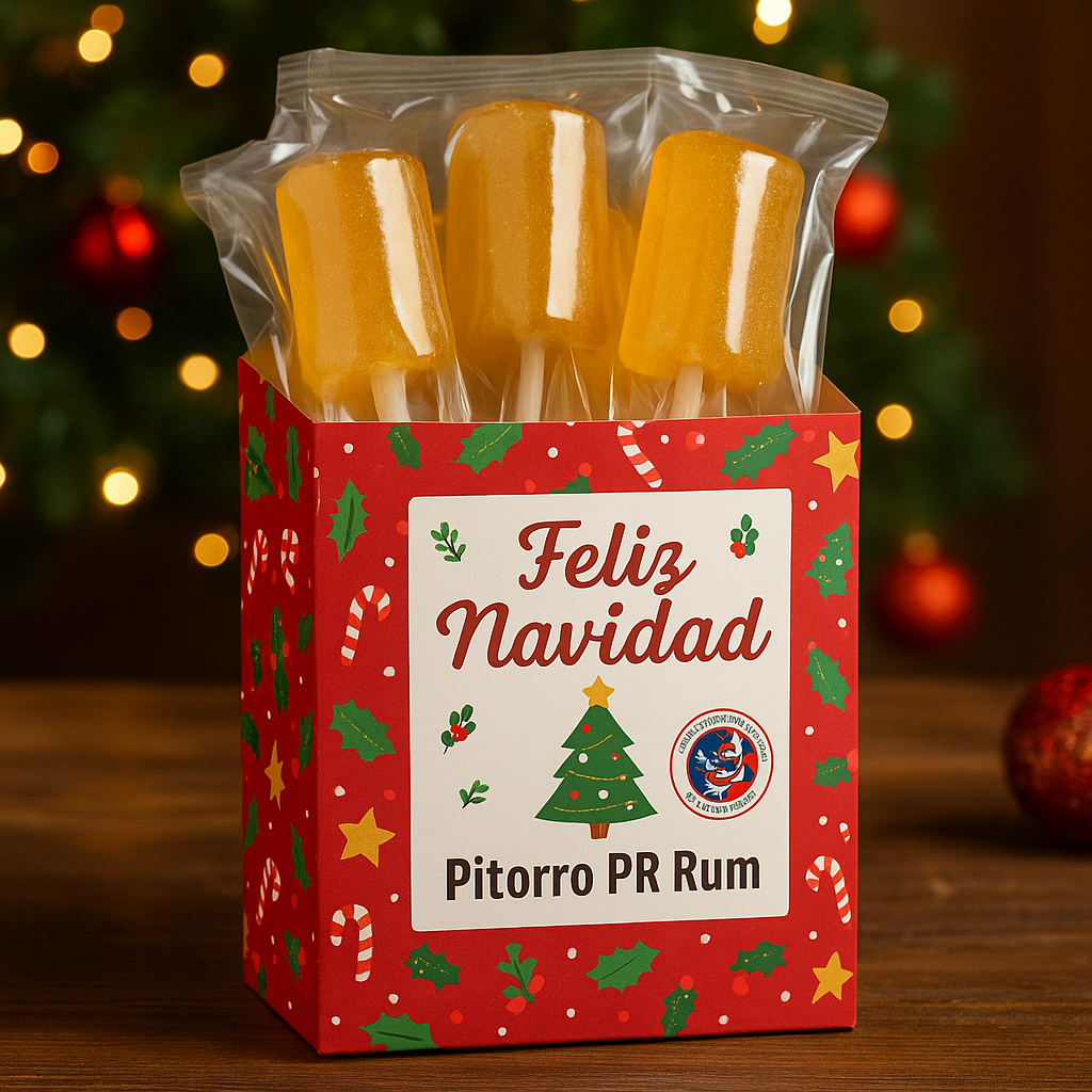 Handcrafted Puerto Rican Rum Lollipop - Pilón de Pitorro | Boricua ...